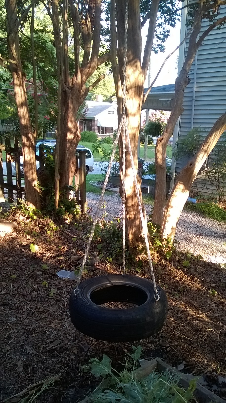 Swing made from all recycled materials, 3 person kid swing, Repurposed ...